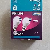 Buy Philips Base B22 7-Watt LED Bulb (Pack of 3, Cool Day Light) (Cool ...