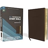 NIV, Foundation Study Bible, Leathersoft, Teal, Red Letter: Zondervan ...