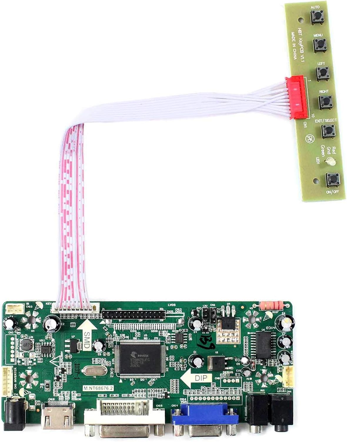 VSDISPLAY HDMI Audio LCD Controller Board Fit to New Arcade1UP 17 inch ...