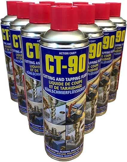 (PACK OF 5) Action Can CT-90 Cutting & Tapping Fluid Spray 500ml ...