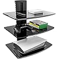 Amazon.com: FITUEYES Floating Wall Mounted Shelf - 3 Tiers Floating ...