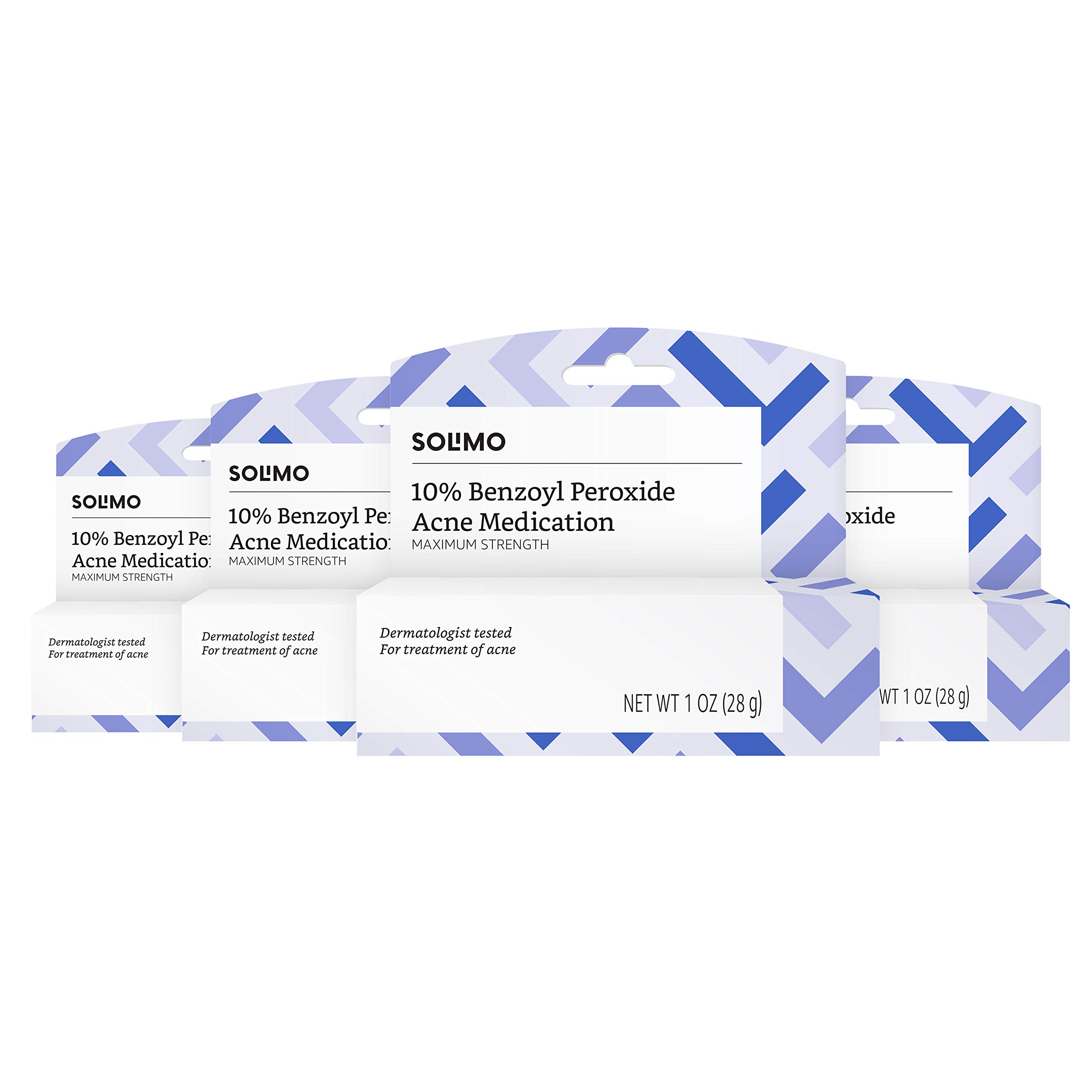 Mua Amazon Brand - Solimo 10% Benzoyl Peroxide Acne Medication, Maximum ...