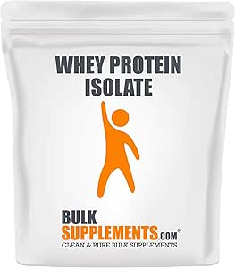 Amazon.com: BulkSupplements.com Whey Protein Isolate 90% - Isolate ...