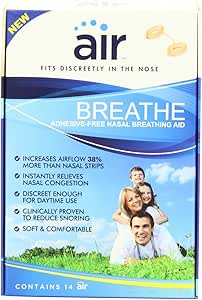 Amazon.com: Air Breathe Advanced Nasal Breathing Aid, 14 Count : Health ...
