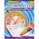 Creative Teaching Press Math Minutes Book, Grade 5 , 0.25 H x 11 L x 8. ...