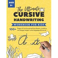 The Ultimate Cursive Handwriting Workbook for Kids: An Ocean Themed ...