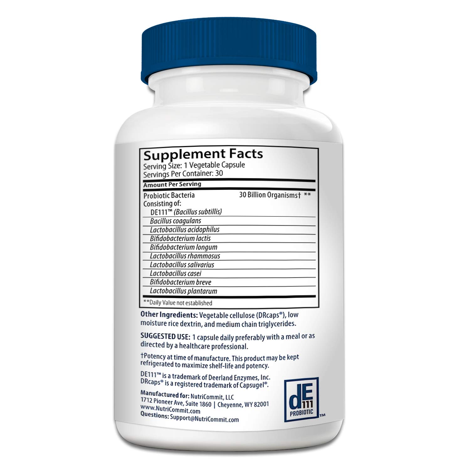 Mua NutriCommit 30 Billion Probiotics Supplement | 10 Rare ...