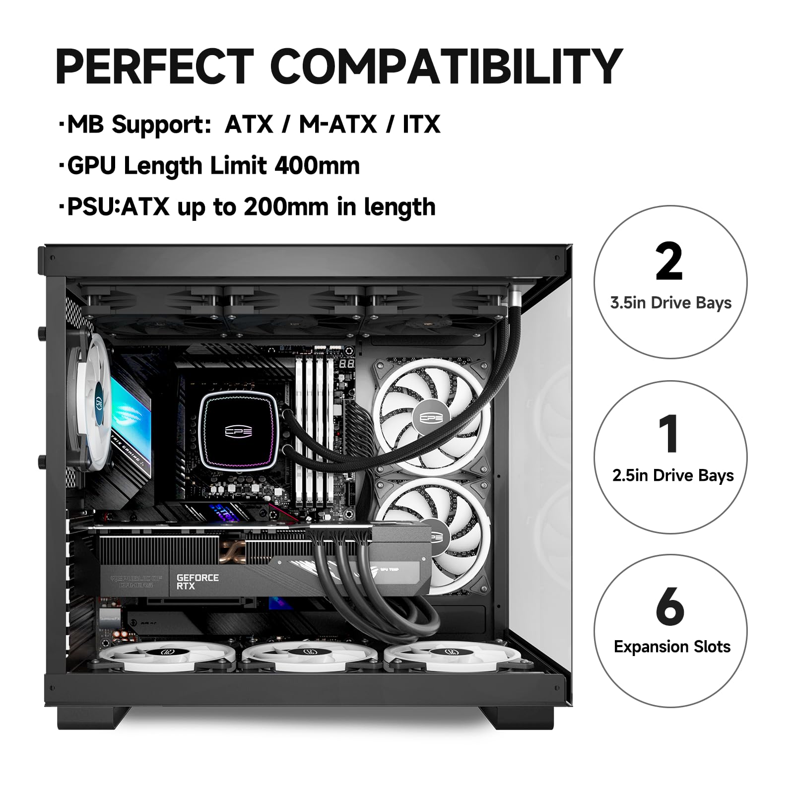 Mua PCCOOLER C3T500 ARGB PC Case Mid Tower Desktop Computer Gaming ...