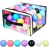 Amazon.com: Lightaling 100pcs Pink & Purple Ocean Balls & Pit Balls ...