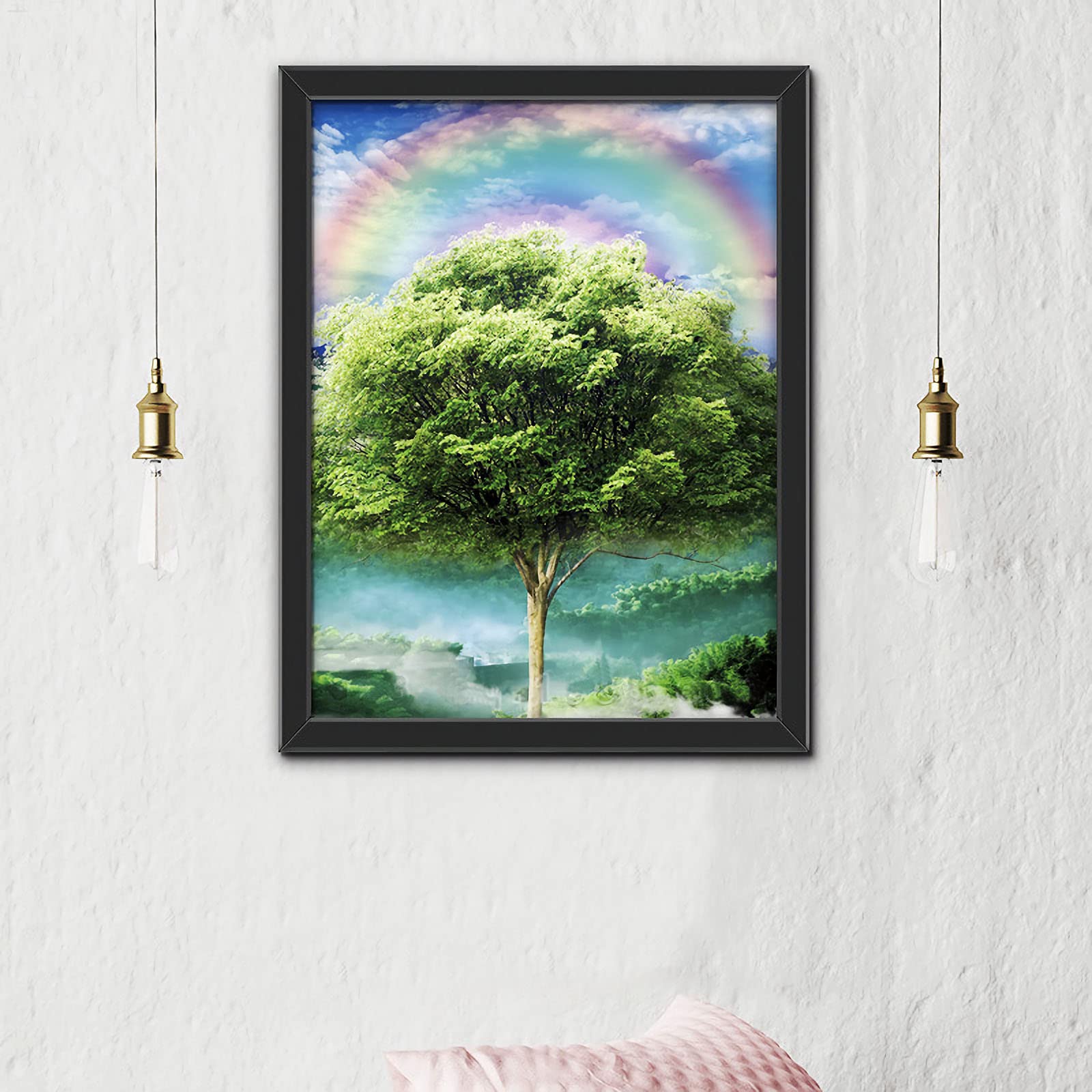 Mua Four Seasons Tree 3D Poster Wall Art Decor Print ，Beautiful Nature ...