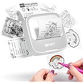 Amazon.com : Memolife M02L Mini Printer Sticker Maker - Inkless Printer ...