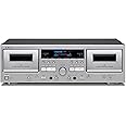 Amazon.com: TEAC W-1200 Dual Cassette Deck with Recorder with USB Pitch ...