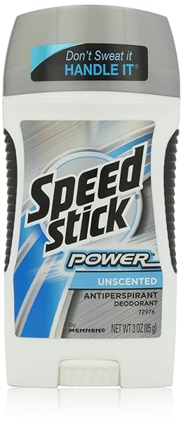 Speed Stick Antiperspirant & Deodorant Solid, Unscented, 3 oz: Amazon ...