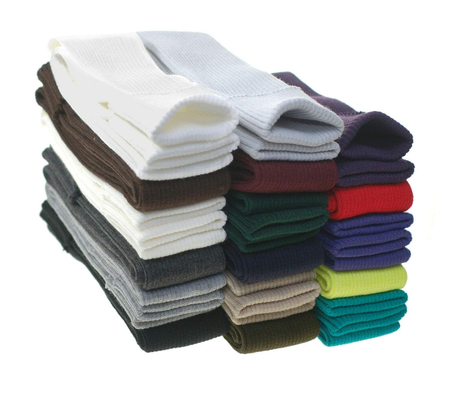 Tubular Rib Cuffing, 2x2 Rib Knit Seamless Cuff Fabric,Cut Pairs or Buy ...