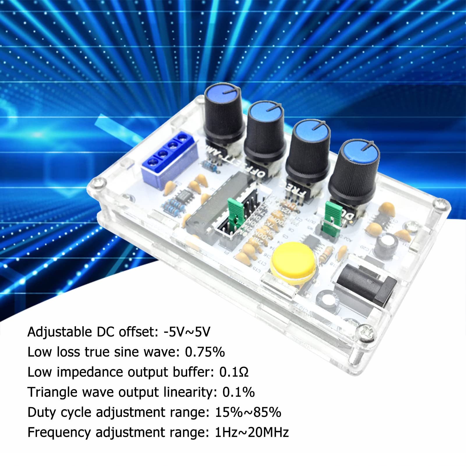 Mua MAX038 Signal Generator, DIY Kit 1Hz-20MHz Function Generator Can ...