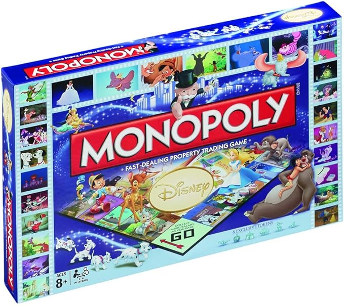 Disney Classic Monopoly Board Game: Amazon.co.uk: Toys & Games