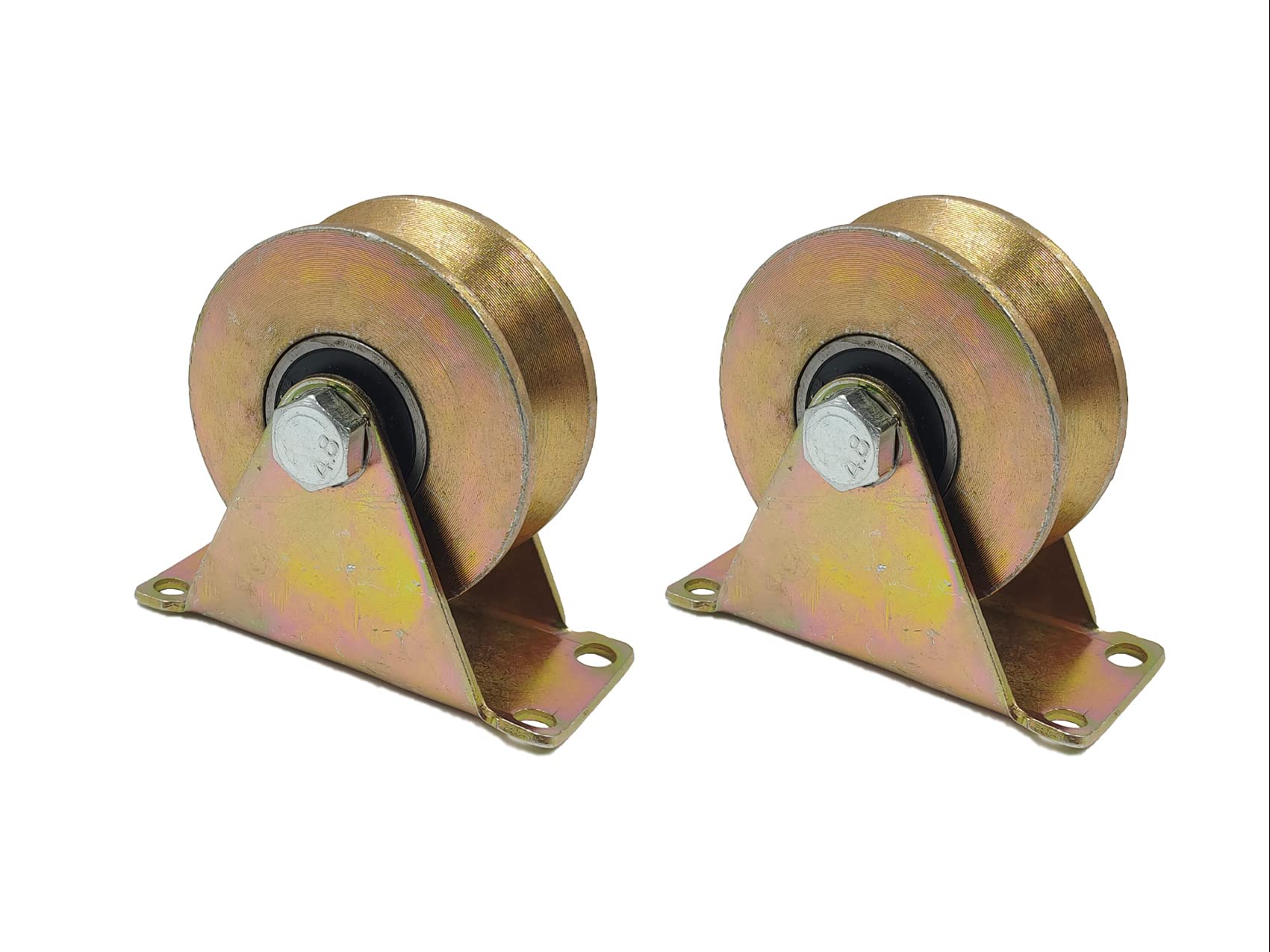 Mua V-Type Groove Wheel, Heavy Duty Rigid Caster with Bracket, for ...