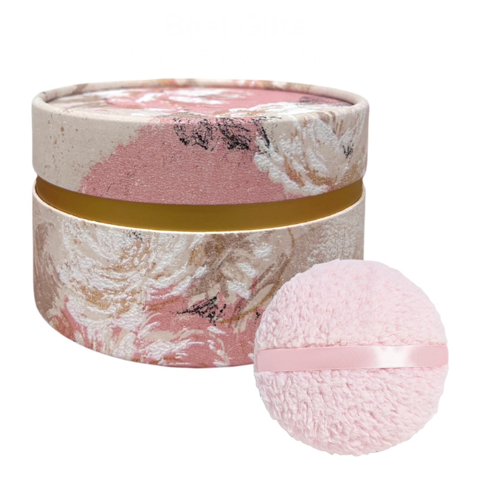 Qopoto Powder Puff, Large 6'' Body Powder Puff for Dusting Powder ...