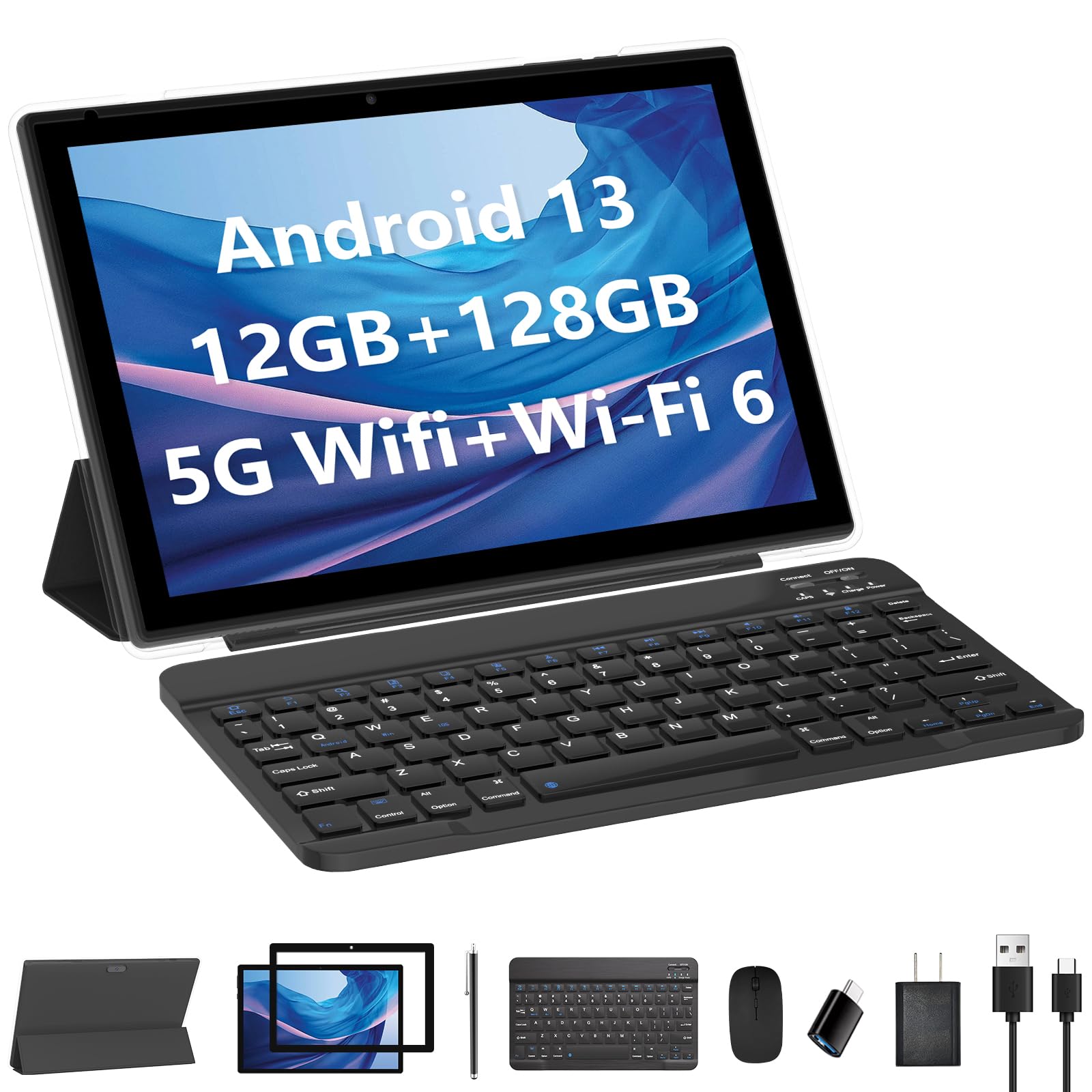 Mua 2023 New Tablet 10 inch, Android 13 Tablets, 12GB RAM 128GB ROM ...