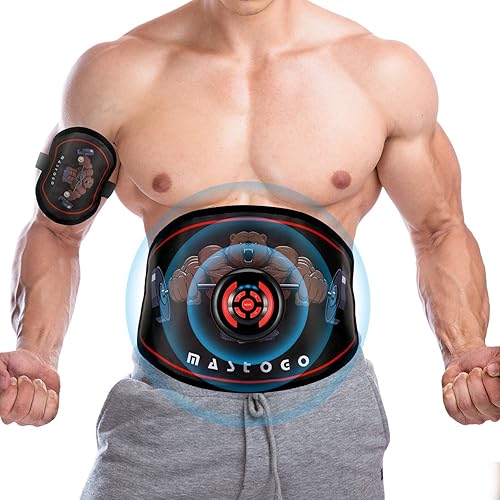 Electronic Abs Toning Training Belt - 9 Modes Pulse Abdominal Stomach ...