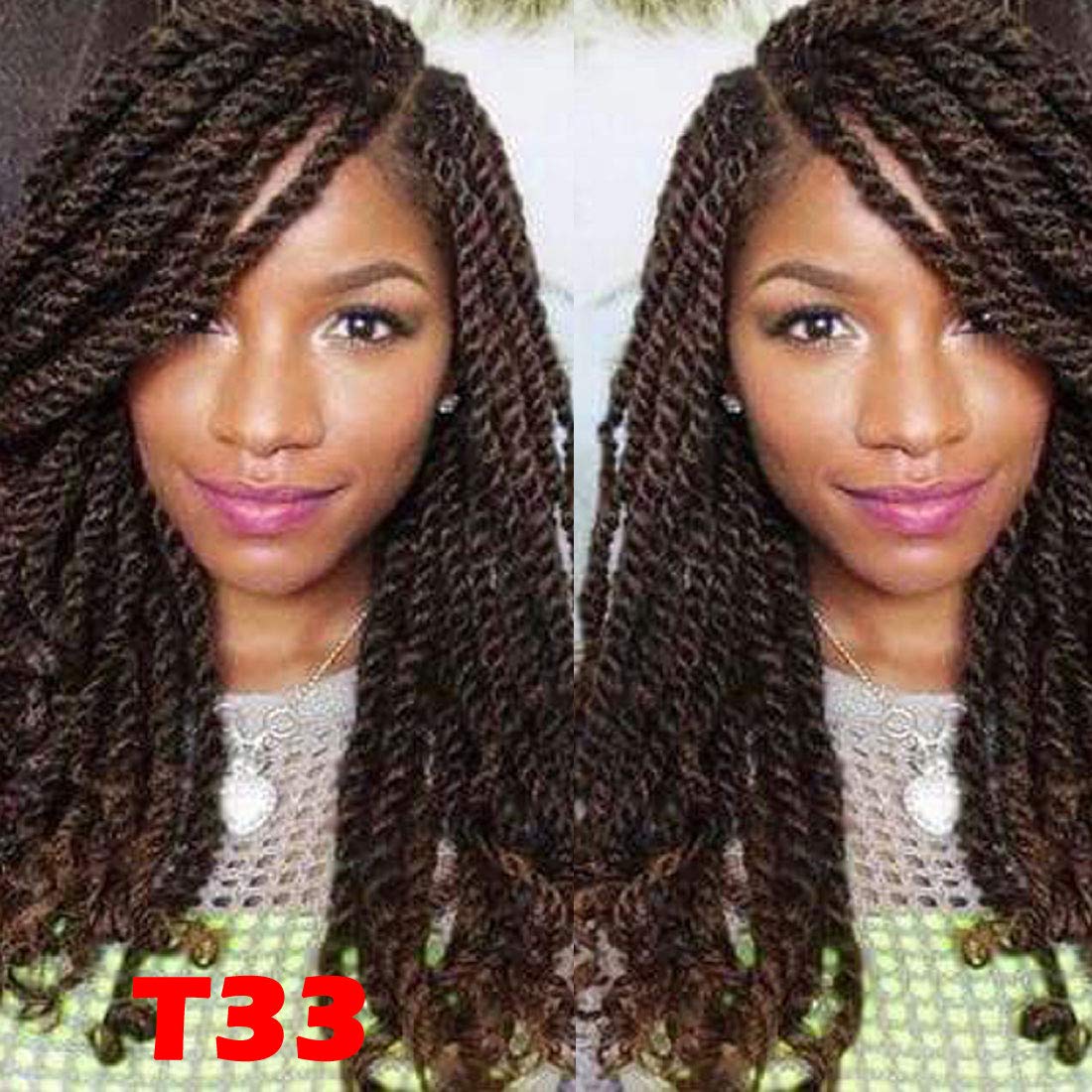 Amazon.com : 4 pack spring twist crochet braiding hair Ombre Colors ...