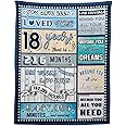 Amazon.com: 18 Year Old Boy Birthday Gift, Super Soft and Warm Happy ...