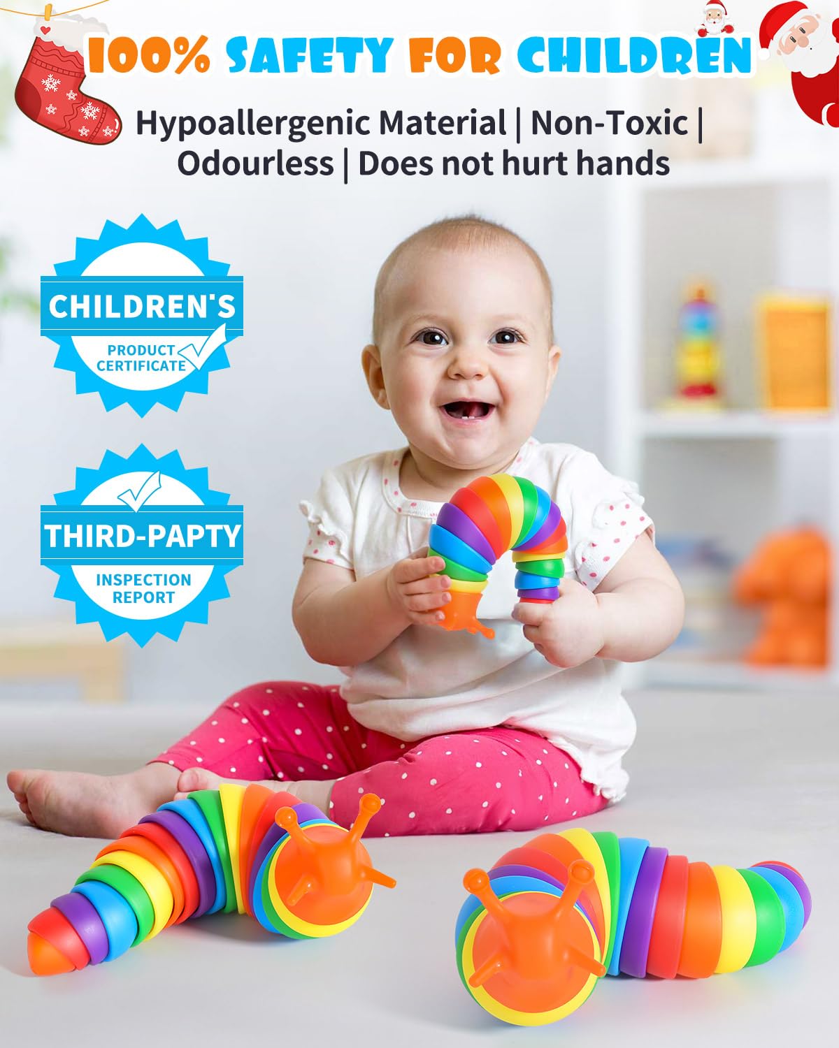 Mua Sensory Fidget Toys for Kids and Adults, Slug Sensory Toys for ...