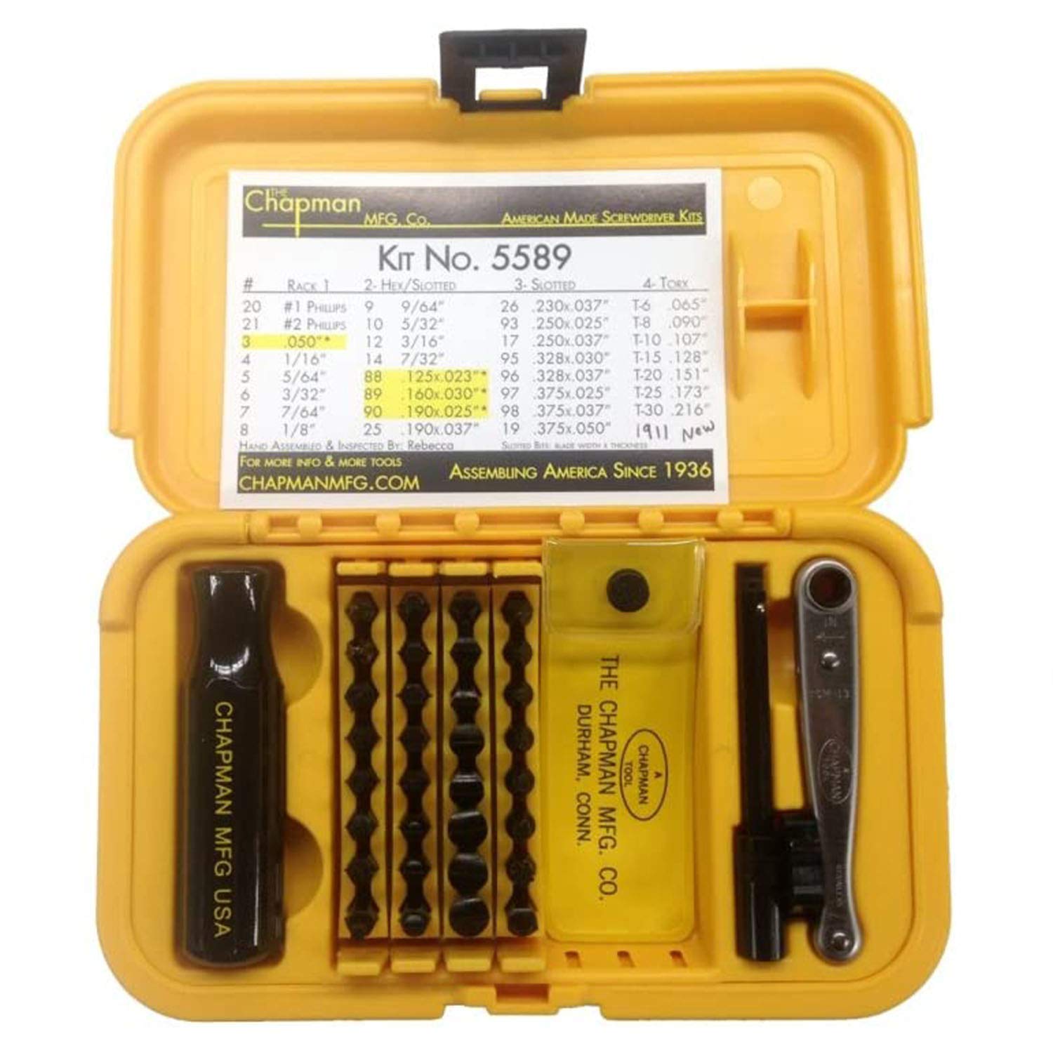 Mua 5589 Ultimate Gunsmith Screwdriver Set - Slotted, SAE Hex, Phillips ...