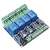 Hilitand 4-Channel RS485 Relay Module with Optocoupler, STM8S103F3 ...