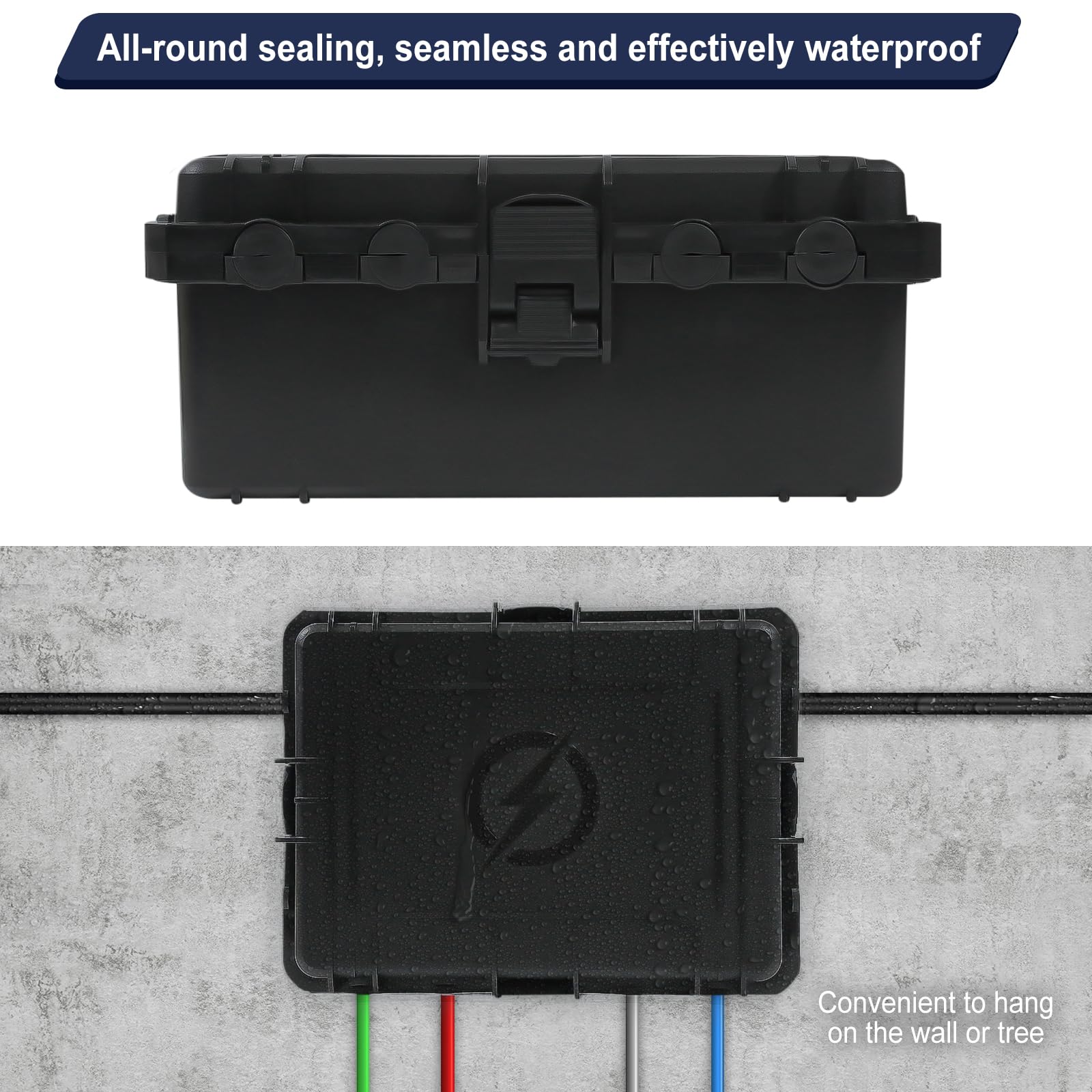 Mua Large Outdoor Electrical Box Waterproof, Extension Cord Cover ...