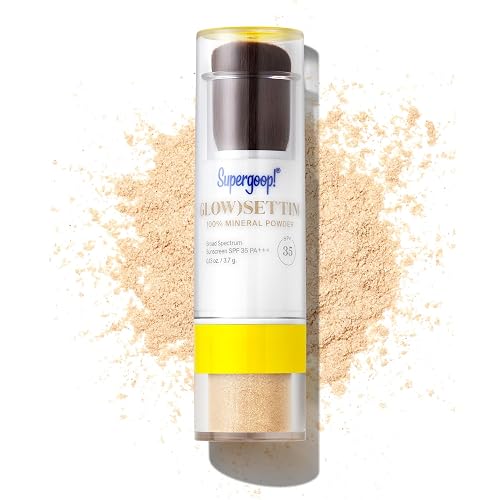 Supergoop! (Glow)setting Powder 100% Mineral SPF 35 Setting Powder ...