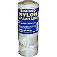T.W Evans Cordage Co. 12-250 Number-1 Braided Nylon Mason Line, 250-Feet - Twine - Amazon.com
