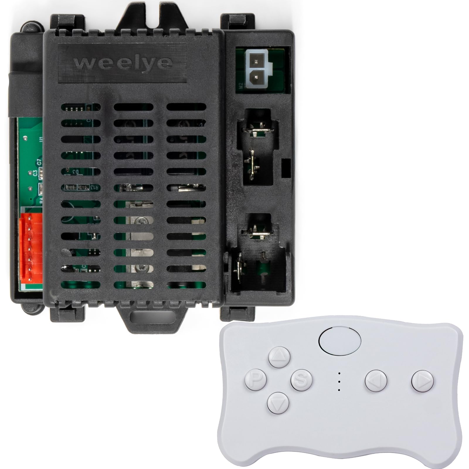 Replacement weelye RX23 12V 2.4ghz Bluetooth Remote Control and Controller for Kids Ride On Toys ...