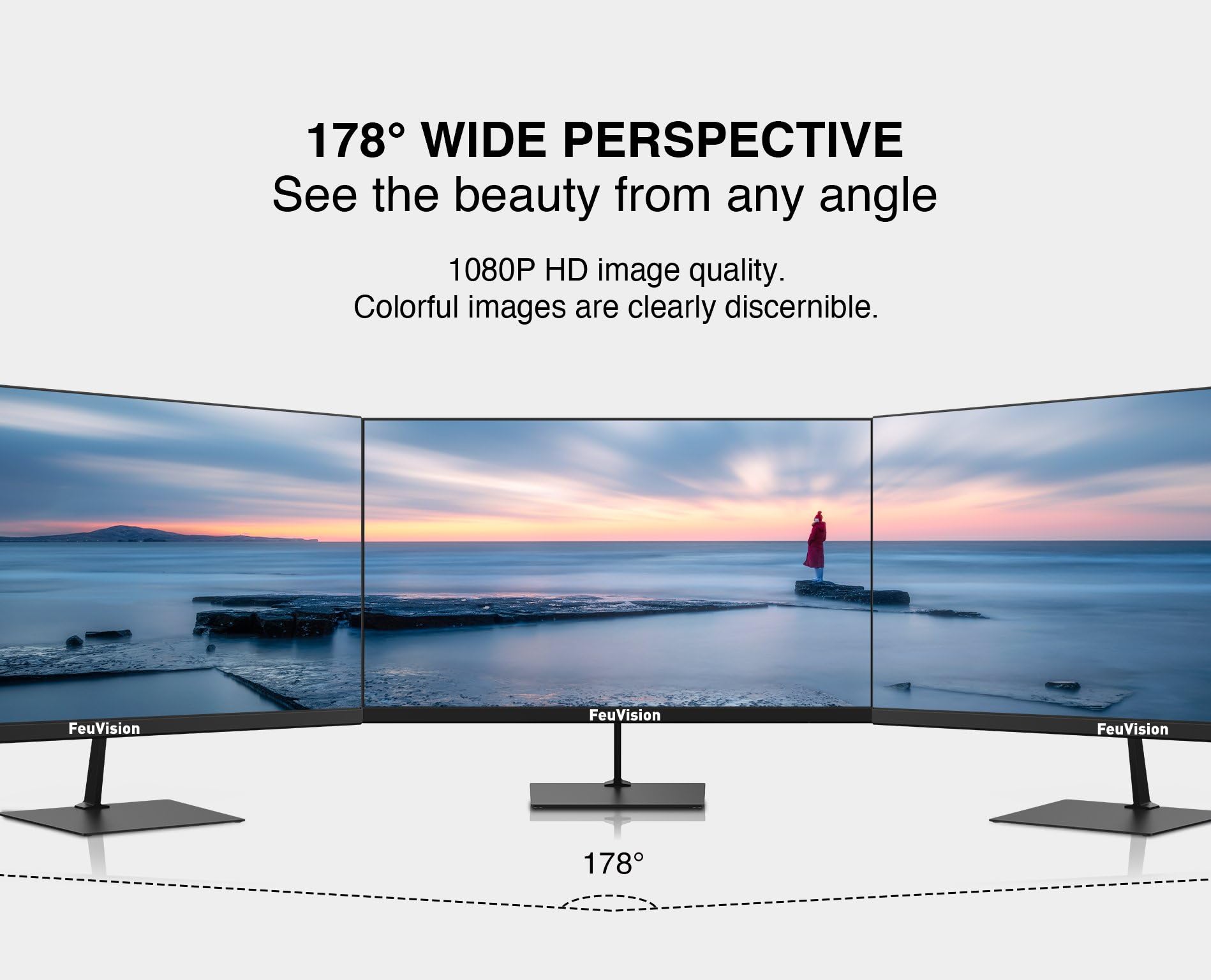 Mua FeuVision 22 inch Monitor 1080p Full HD, Gaming & Office Computer ...