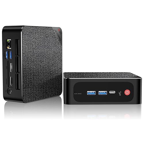 Beelink Mini PC SER5 MAX, AMD Ryzen 7 5800H(Up to 4.4GHz), 16GB DDR4 ...