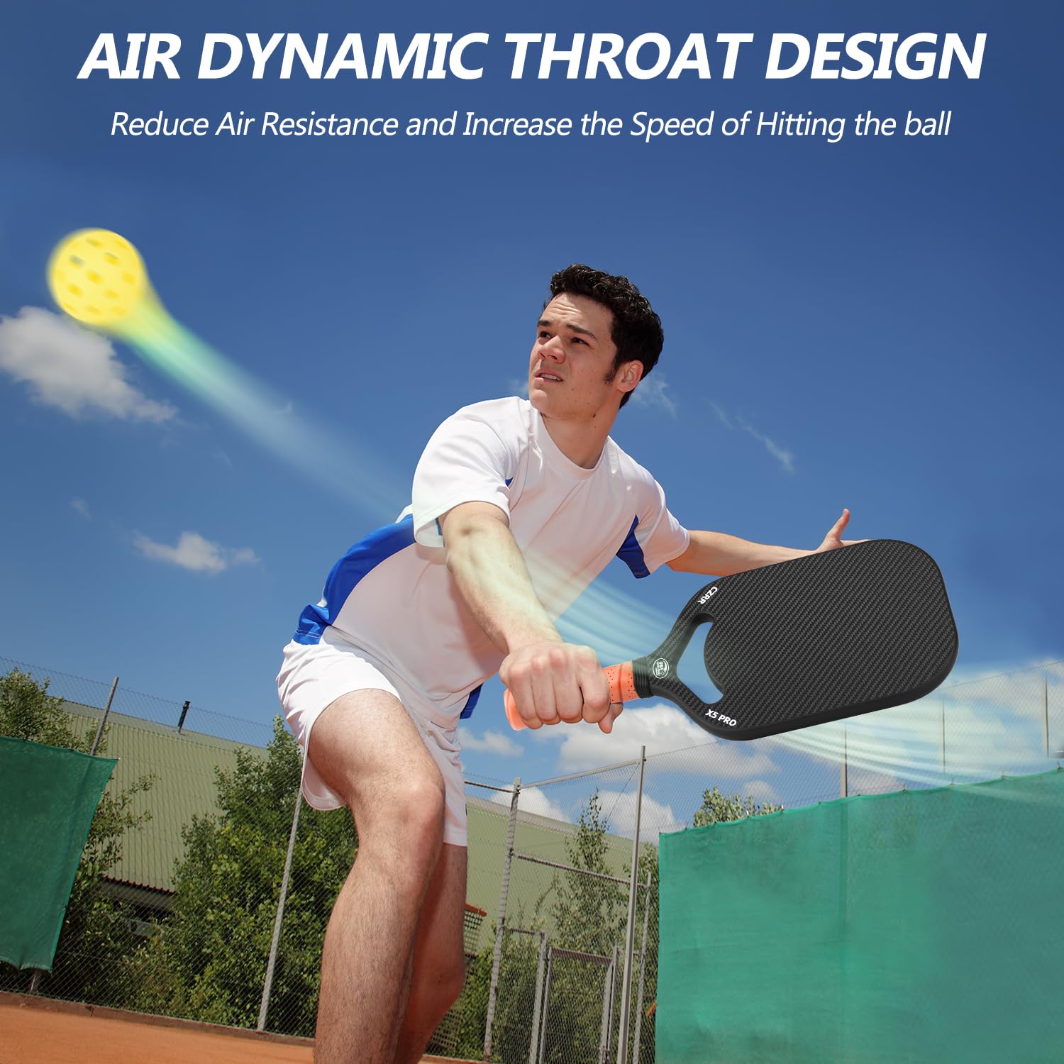 Mua Pickleball Paddle, 3K Carbon Fiber Pickleball Paddle with Aero ...