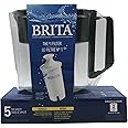 Amazon.com: Brita Soho Black Pitcher Water Filtration System : Home ...