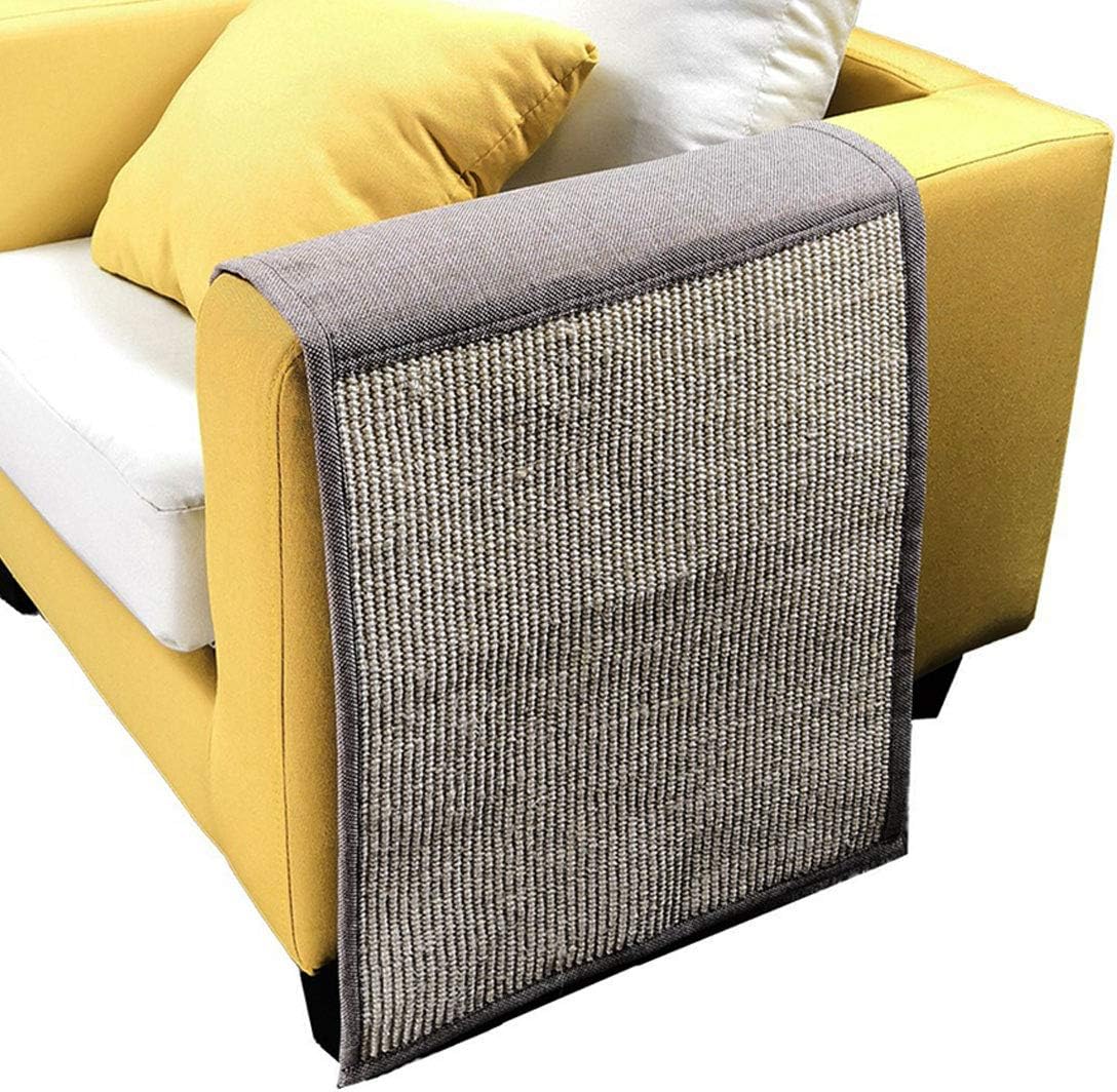 Bundlemall Pet Cat Scratching Pad Mat Sofa Shield Cover Protector To