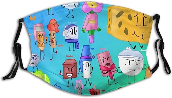 Battle For Bfdi Mask With Replaceable Filter Breathable Face Mask ...