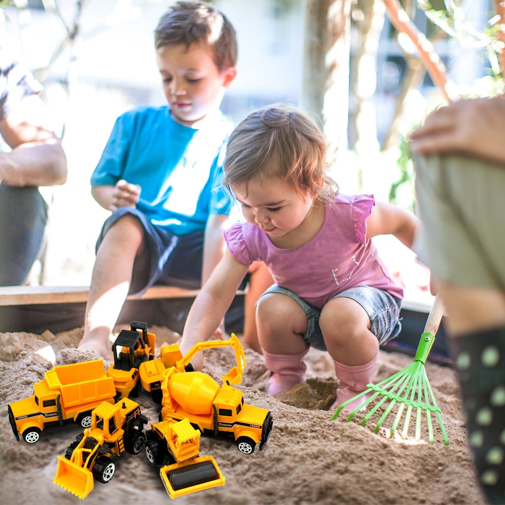 Mua Small Construction Trucks , Kids Construction Vehicles Toy ...