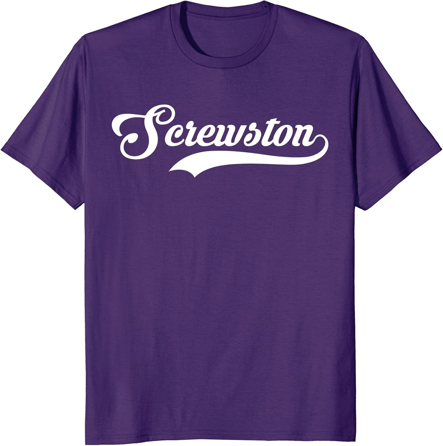 Amazon.com: Screwston T-Shirt-Houston Purple Edition: Clothing