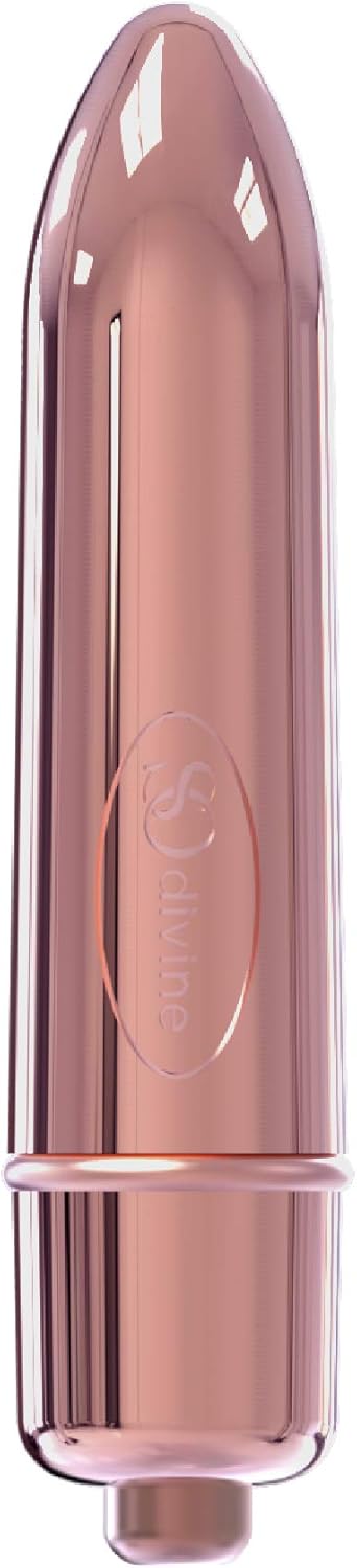 So Divine Halo Rose Gold Vibrating Bullet, Powerful Single Speed ...