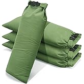 Amazon.com: 4 Pcs 4'× 6'' Long Sand Bags for Flooding - Thickened ...