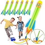Amazon.com: Duckura Jump Rocket Launcher for Kids with 5 Foam Rockets ...