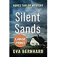Amazon.com: Silent Sands – Large Print Edition – Small-Town Murder Mystery: Agnes Taylor Mystery ...