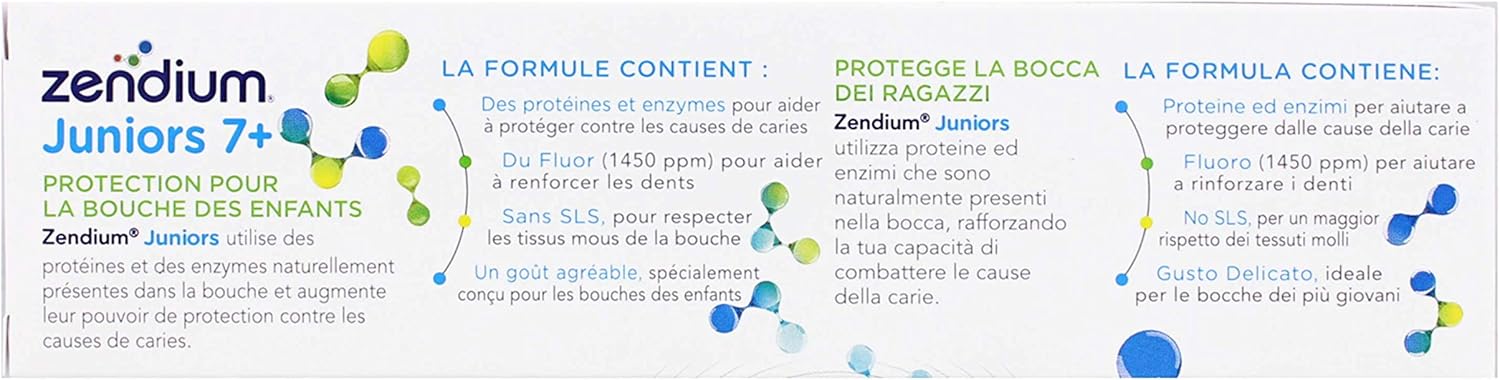 Age Zendium Juniors 7 Years Toothpaste 75 ml – BigaMart