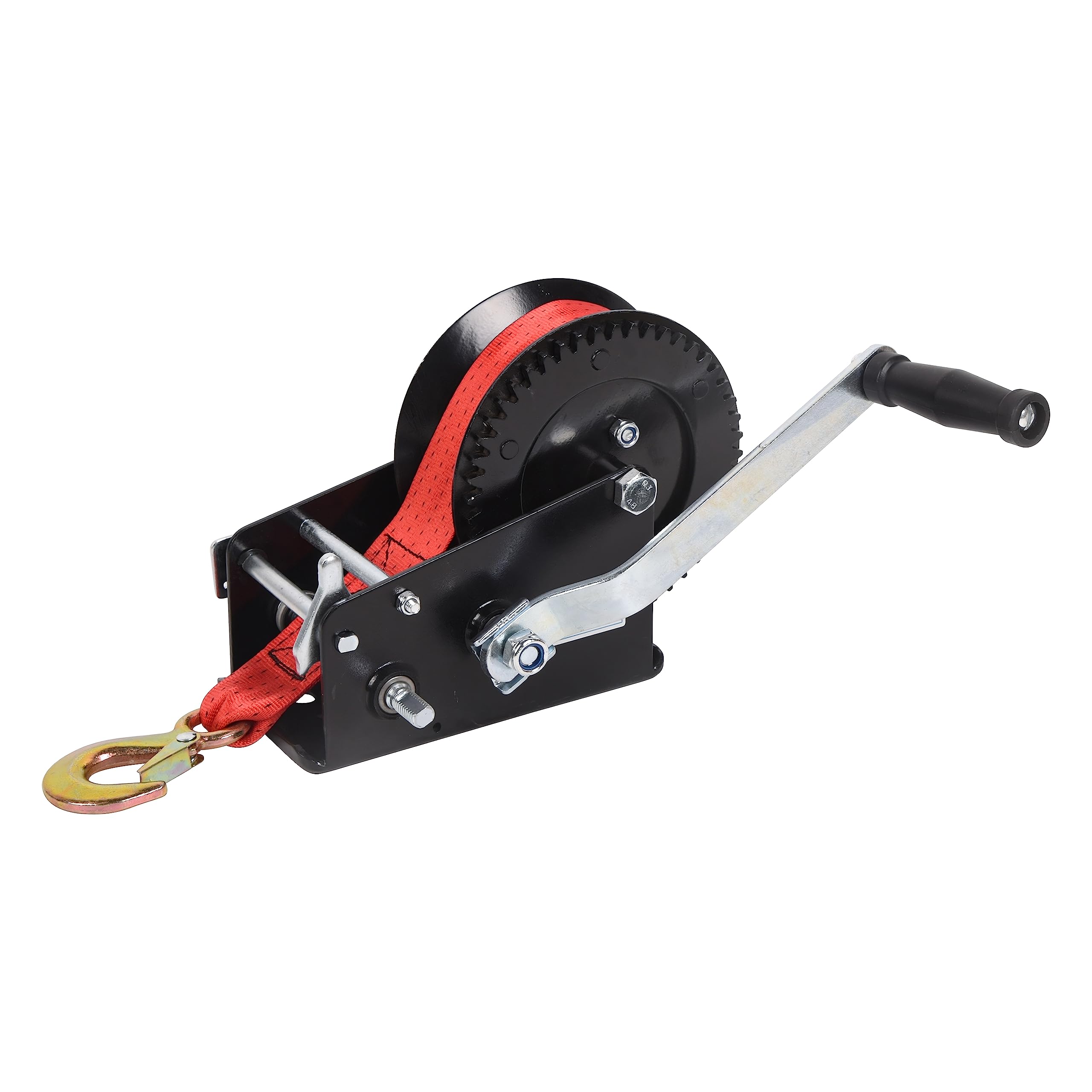 LFGUD Boat Trailer Winch Hand Winch 3500lbs Heavy Duty Hook with 33ft ...
