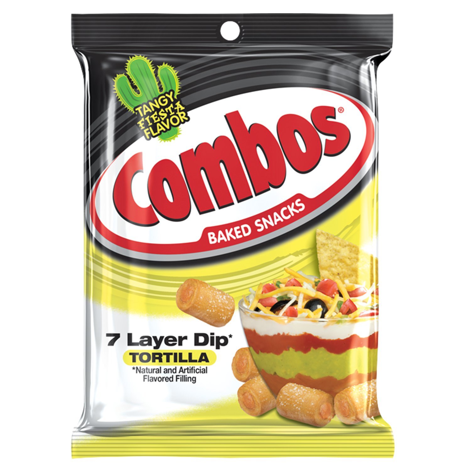 COMBOS Pepperoni Pizza Cracker Baked Snacks 6.3-Ounce Bag (Pack of 12 ...