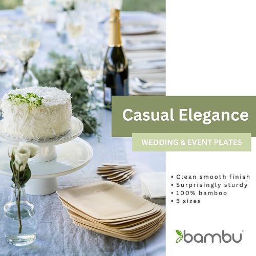 Biodegradable wedding plates 60 photos - Vianawedding.com