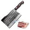 SELECT MASTER Bone Cleaver - Super Heavy Duty Meat Cleaver - 8 ...